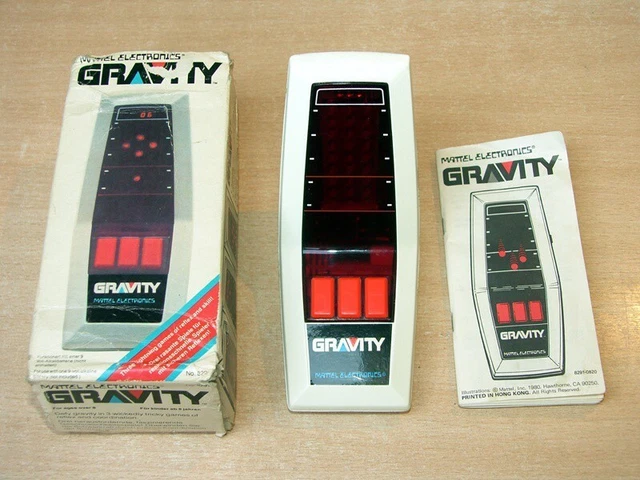 ELECTRONIC HANDHELD GAME - Gravity by Mattel - Boxed £220.00 - PicClick UK