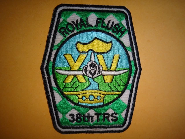VIETNAM WAR USAF 38th Tactical Reconnaissance Squadron ROYAL FLUSH XV ...