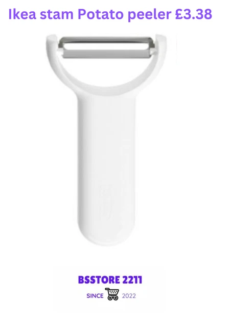 IKEA STAM POTATO & Vegetable Peeler Strong Handle Kitchen Stainless ...