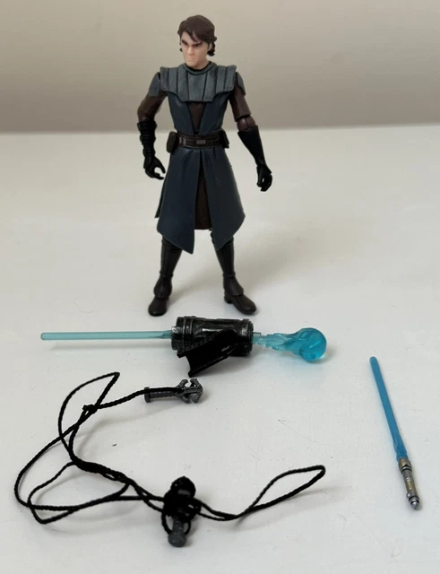 STAR WARS THE Clone Wars Anakin Skywalker Firing Force Blast 3.75 ...