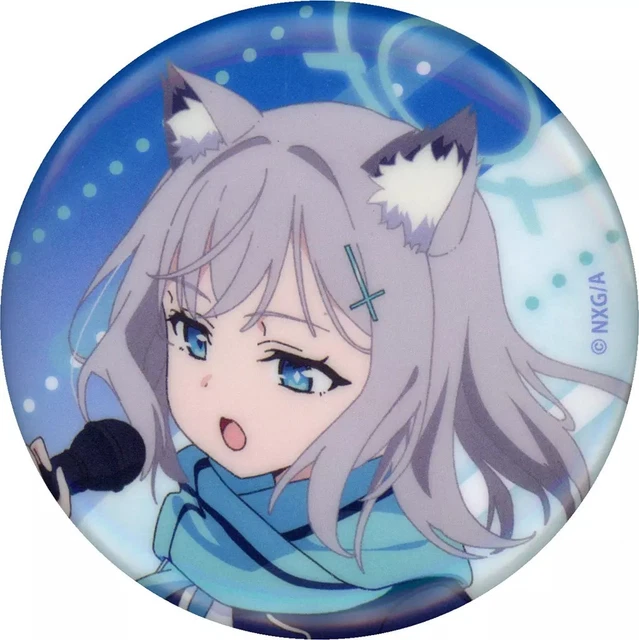 BADGE BIN'S SHIROKO Can Badge Blue Archive GiGO Exclusive diametro 2,20 ...