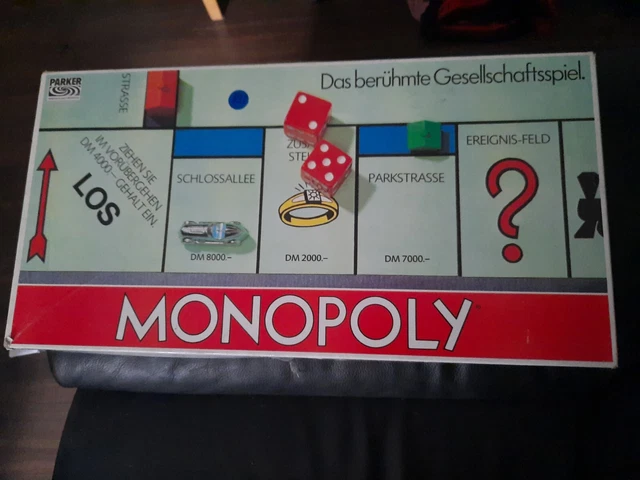 Monopoly Geldverteilung Dm 1985