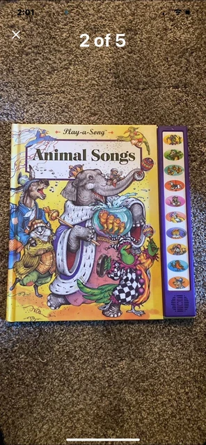ANIMAL SONGS, PLAY-A-SONG (KID CONNECTION) By Judith Love - Hardcover ...