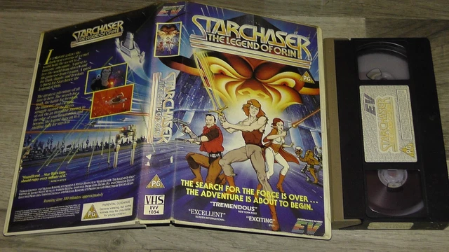 STARCHASER THE LEGEND Of Orin VHS Video Big Box Ex Rental EIV EV £24.99 ...