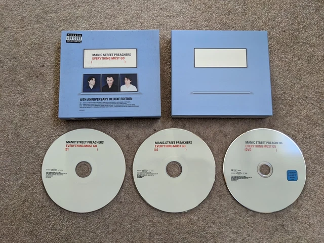 MANIC STREET PREACHERS Everything Must Go 10th Anniversary 3 Disc Deluxe Edition £14.23 ...
