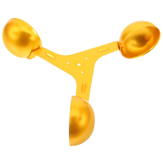 ANEMOMETER SENSOR MEASURING Wind Cups Metal Measurement 3-cup Case $26. ...