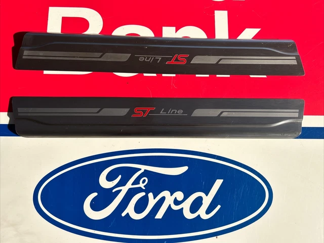 FORD FOCUS ST-LINE Door Sill Step Scuff Plates Trims £59.00 - PicClick UK
