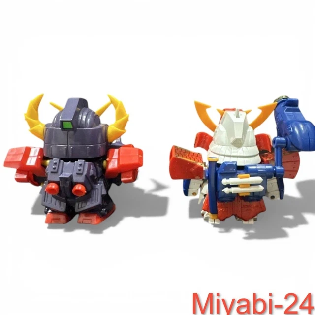 RARE SD GUNDAM Musha Seven People Set Original Used No Box or ...