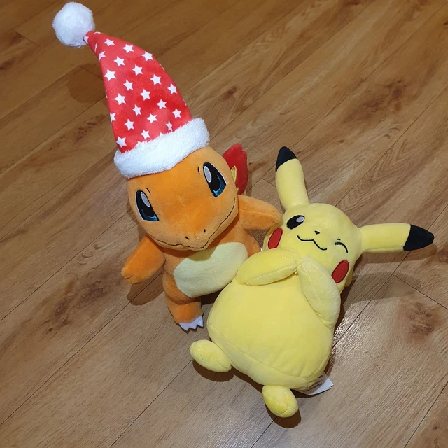 HOLIDAY CHARMANDER POKÉMON Plush Nintendo Gaming Plushie Soft Toy ...