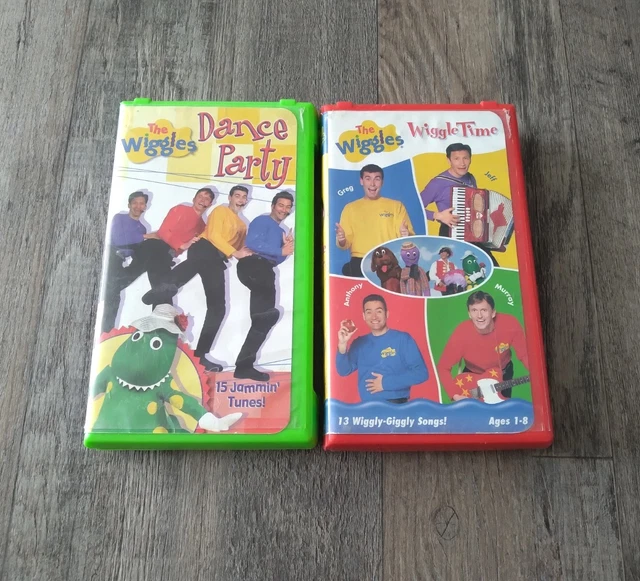 THE WIGGLES VHS Lot of 2 Dance Party & Wiggle Time $40.73 - PicClick AU