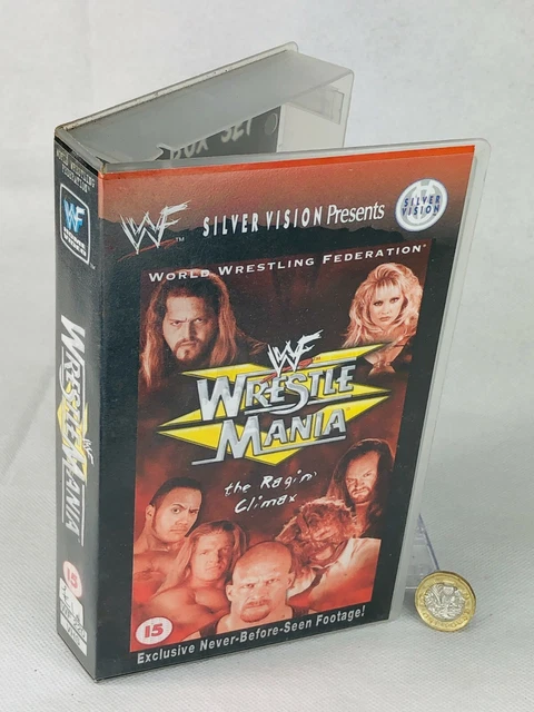 WWF WRESTLEMANIA 15 WWE VIDEO TAPE VHS Original Mouldy Old £4.49 ...