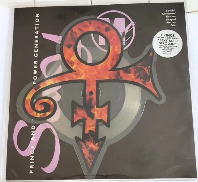 RARE PRINCE LOVE Symbol New Power Generation "Sexy M.F" 7'' Shape ...
