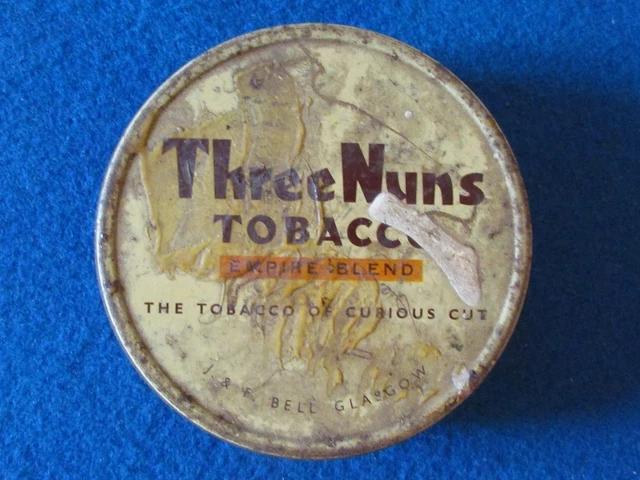 THREE NUNS GLASGOW Vintage Tobacco Tin £5.99 - PicClick UK