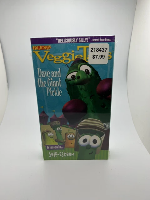 VEGGIETALES - DAVE And The Giant Pickle (VHS, 2002) EUR 2,88 - PicClick IT