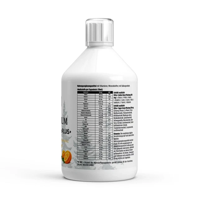 VITA COMPLETE PLUS+ 50 Vegan Shots - Fresh Orange - 500ml £31.55 ...