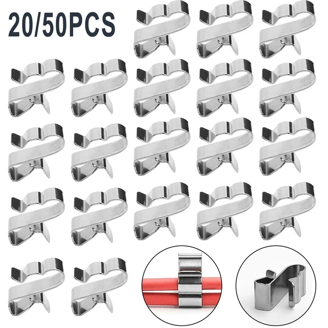 CABLE CLIPS PHOTOVOLTAIC Cable Clips Trailer Frame Wire Clamp Clips ...
