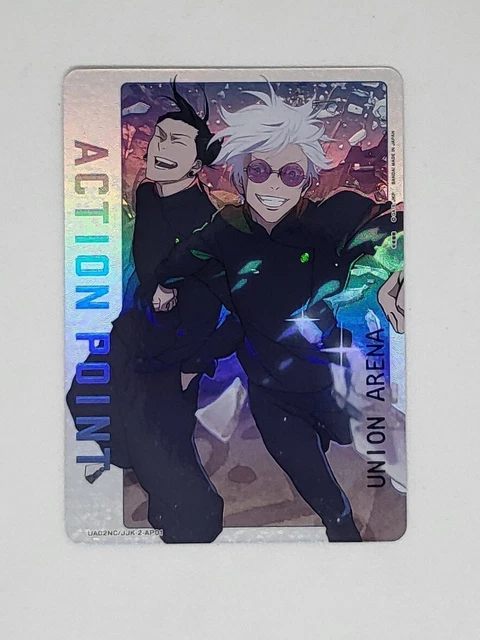 GOJO GETOU UA02NC/JJK-2-AP01 Action Point Jujutsu Kaisen Union Arena Foil EUR 25,00 - PicClick DE