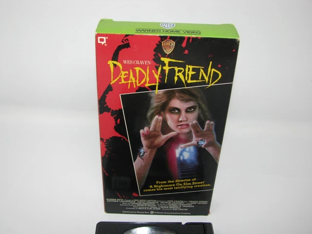 DEADLY FRIEND VHS 1986 Wes Craven Kristy Swanson Horror £14.35 ...
