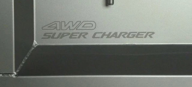 SUBARU GENUINE 4WD SUPER CHARGER decal Sambar Rear Grade 93073TC280 $47 ...