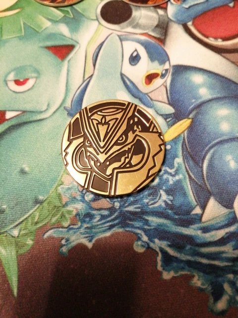 POKEMON CARD GOLD Mega M Rayquaza Coin £9.99 - PicClick UK