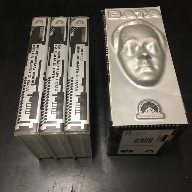 VHS STAR TREK Data Cofanetto 3 Vhs EUR 10,00 - PicClick FR