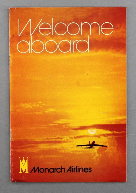 MONARCH AIRLINES WELCOME Aboard Inflight Magazine Bac1-11 B720B Cabin ...