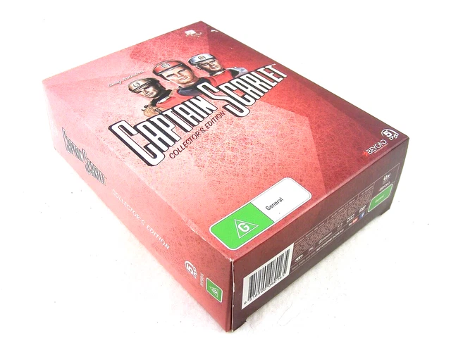 CAPTAIN SCARLET COLLECTORS Edition DVD Box Set Boxset Region 4 PAL Mint ...
