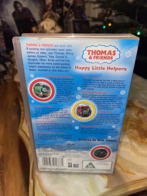 THOMAS AND FRIENDS Happy Little Helpers Vhs Video Starring Michael ...