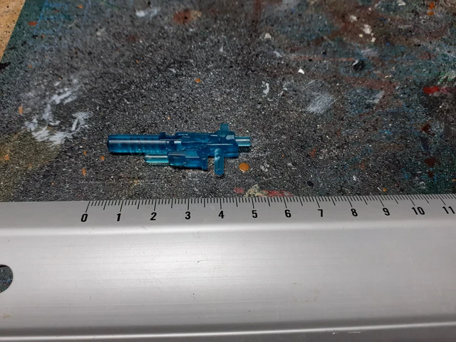 TRANSFORMERS PRIME CYBERVERSE commander Optimus Prime small clear blue ...