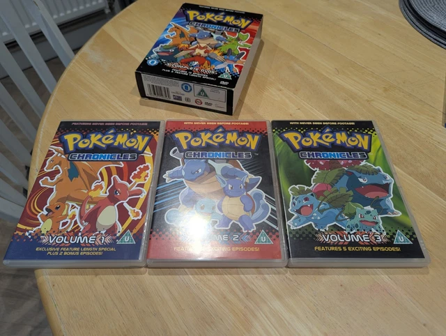 POKEMON CHRONICLES DVD Collection - 3 DVD Bundle - 13 Episodes - Good ...