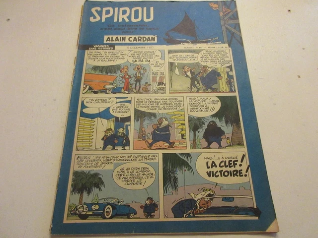 SPIROU 1025 05.12.1957 SAINT NICOLAS BD Oncle PAUL Baden POWELL Les ...
