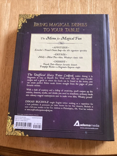 THE UNOFFICIAL HARRY Potter Cookbook: From Cauldron Cakes to ...