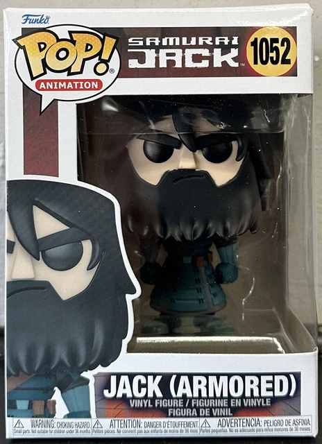 FUNKO POP! ANIMATION: Samurai Jack JACK ARMORED #1052 NEW W/Pop ...
