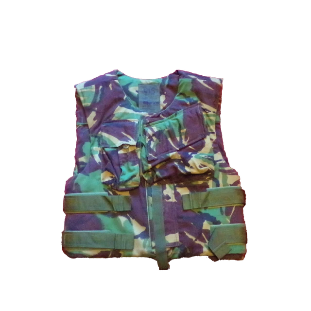 BRITISH ARMY DPM Combat Body Armour With Filler Military Surplus ...