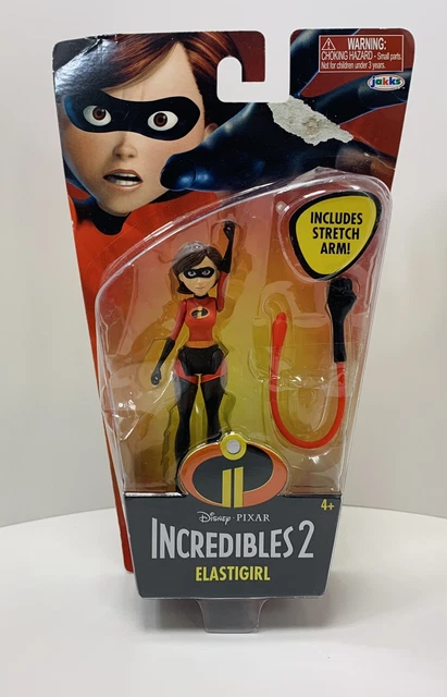 DISNEY PIXAR'S THE Incredibles 2 Elastigirl Action Figure Toy Jakks ...
