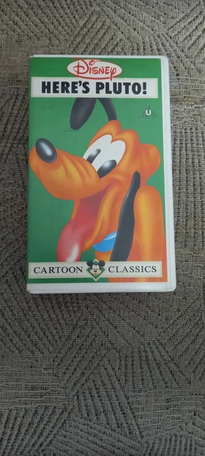 RARE WALT DISNEY'S VHS video tape - Here's Pluto £10.00 - PicClick UK