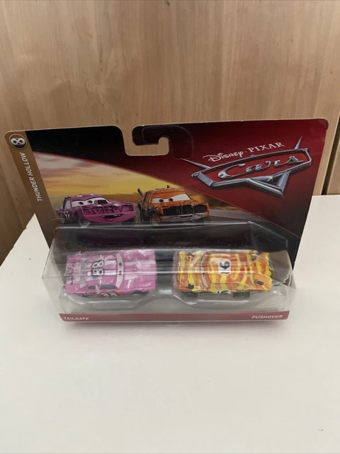 DISNEY PIXAR CARS 3 Tailgate & Pushover 2 Pack Diecast 1:55 Combine ...