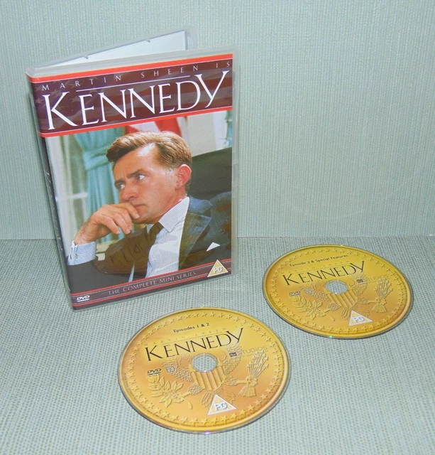 KENNEDY THE COMPLETE Mini Series DVD Martin Sheen 1983 (UK Region 2) £4 ...