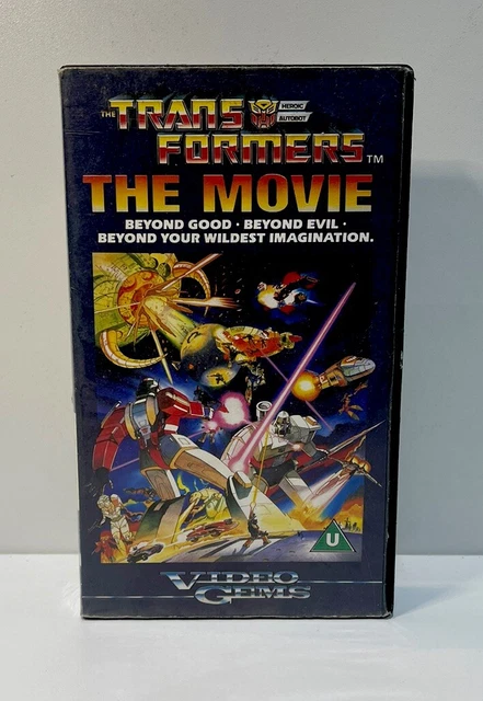 THE TRANSFORMERS THE Movie - Animated 1987 - PAL VHS Video Tape Vintage ...