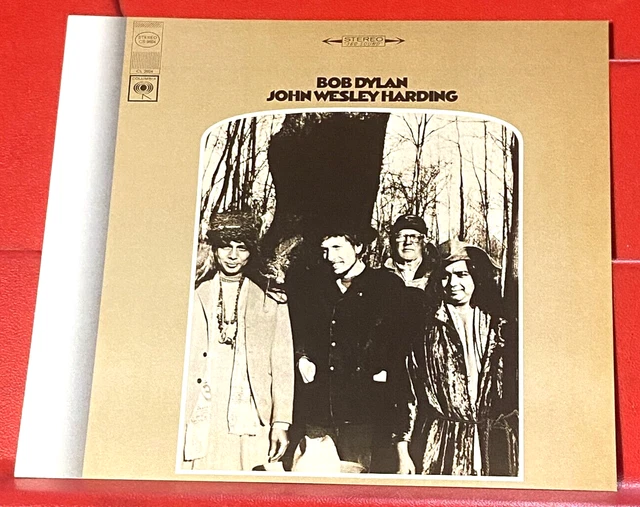 BOB DYLAN JOHN Wesley Harding Album Cover Art PICTURE / PRINT 5.5" x 5 ...