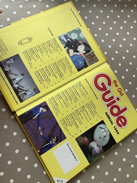 THE GIRL GUIDE annual 1988 £0.99 - PicClick UK