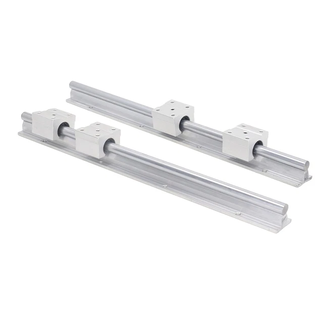 GUIDE RAIL SLIDE Block Set Linear Guide Rail Self Centering 6Pcs For £45.91 - PicClick UK