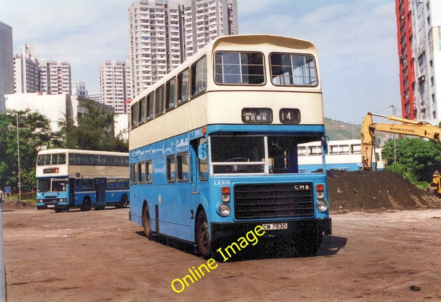 PHOTO BUS 6X4 China Motor Bus Hong Kong Guy Arab CM 7830 LX306 P1 c1995 ...