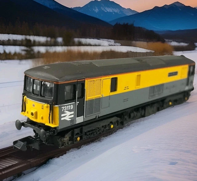 DAPOL CLASS 73 Electro-Diesel Loco Kentish Mercury + Headlights 73119 N ...