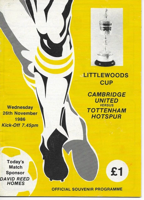 BUNDLE 8 X Tottenham Spurs Away Programmes 1986-1987 £6.52 - PicClick UK