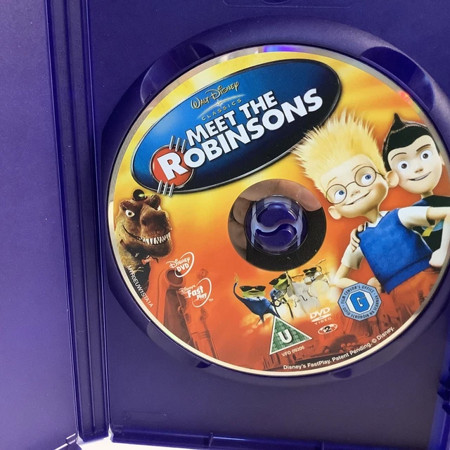 MEET THE ROBINSONS DVD 2007 Disney CGI Science Fiction Comedy Film cert ...