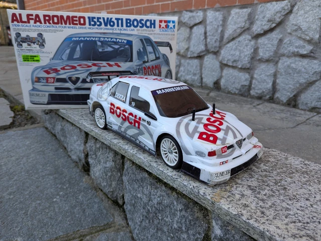 TAMIYA ALFA ROMEO 155 V6 Ti Bosch 1/10 Rc 58195 Vintage EUR 270,00 - PicClick IT