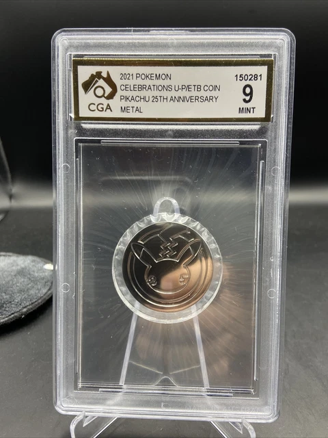 POKÉMON - 2021 Celebrations UPC Ultra Premium Collection Silver Metal Coin Mint $29.99 - PicClick AU