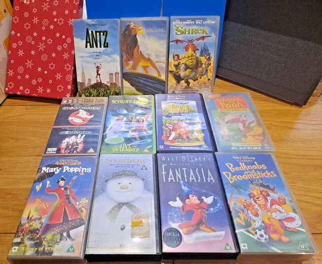 VINTAGE VHS VIDEO Tapes 1990s Full List in Description Bundle x 11 ...