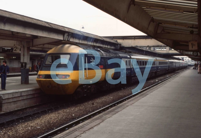 35MM RAILWAY SLIDE of Class 43 HST 43116 @ Derby Copyright to Buyer £4. ...
